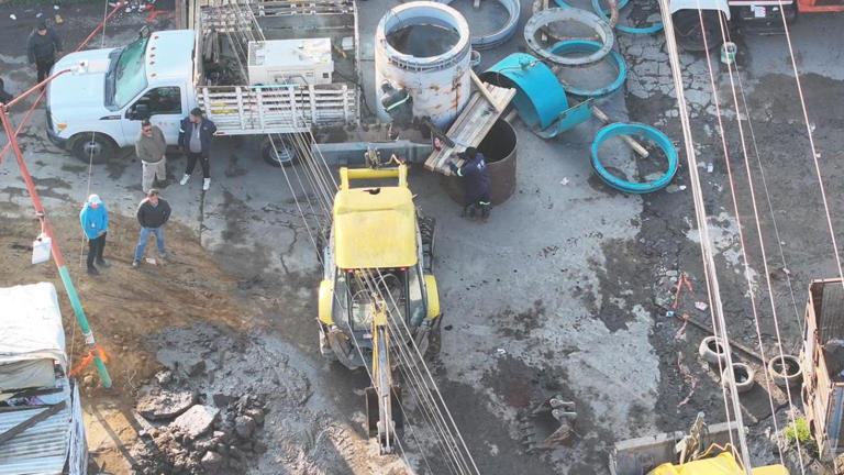 Por mega fuga de agua en Iztapalapa vecinos siguen sin el líquido en ...