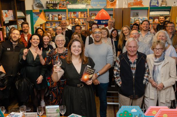 Hampshire author's debut fantasy novel launches at sold-out event