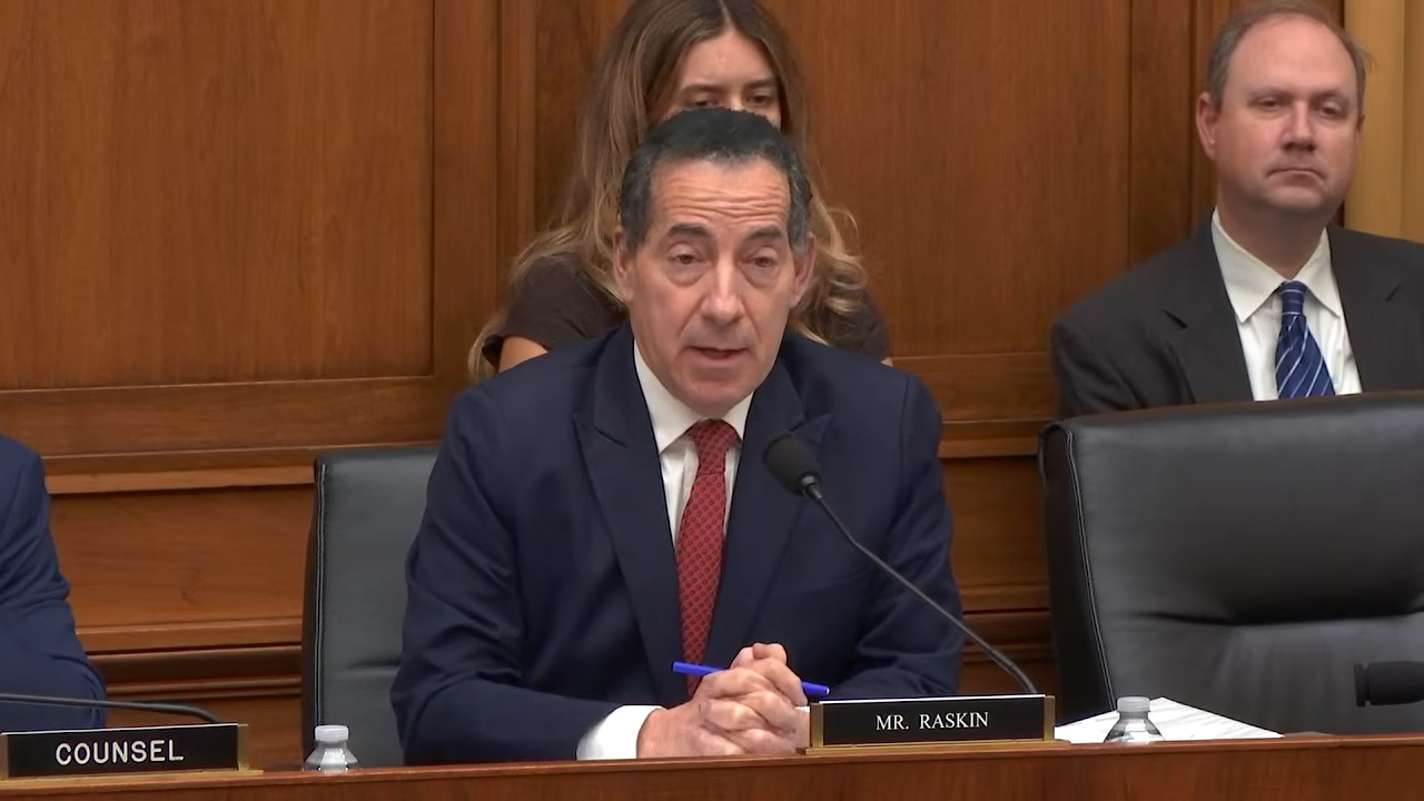 'It's the safest county of its size': Jamie Raskin shuts down sham ...