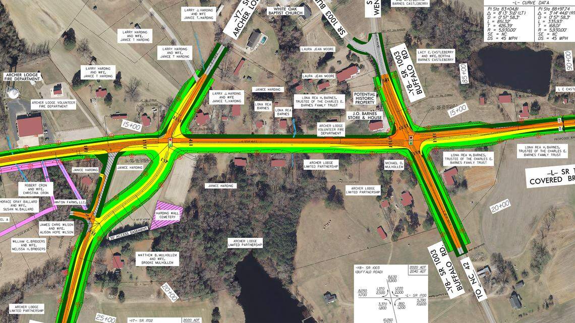Busy two-lane road in Johnston County will be widened starting this fall
