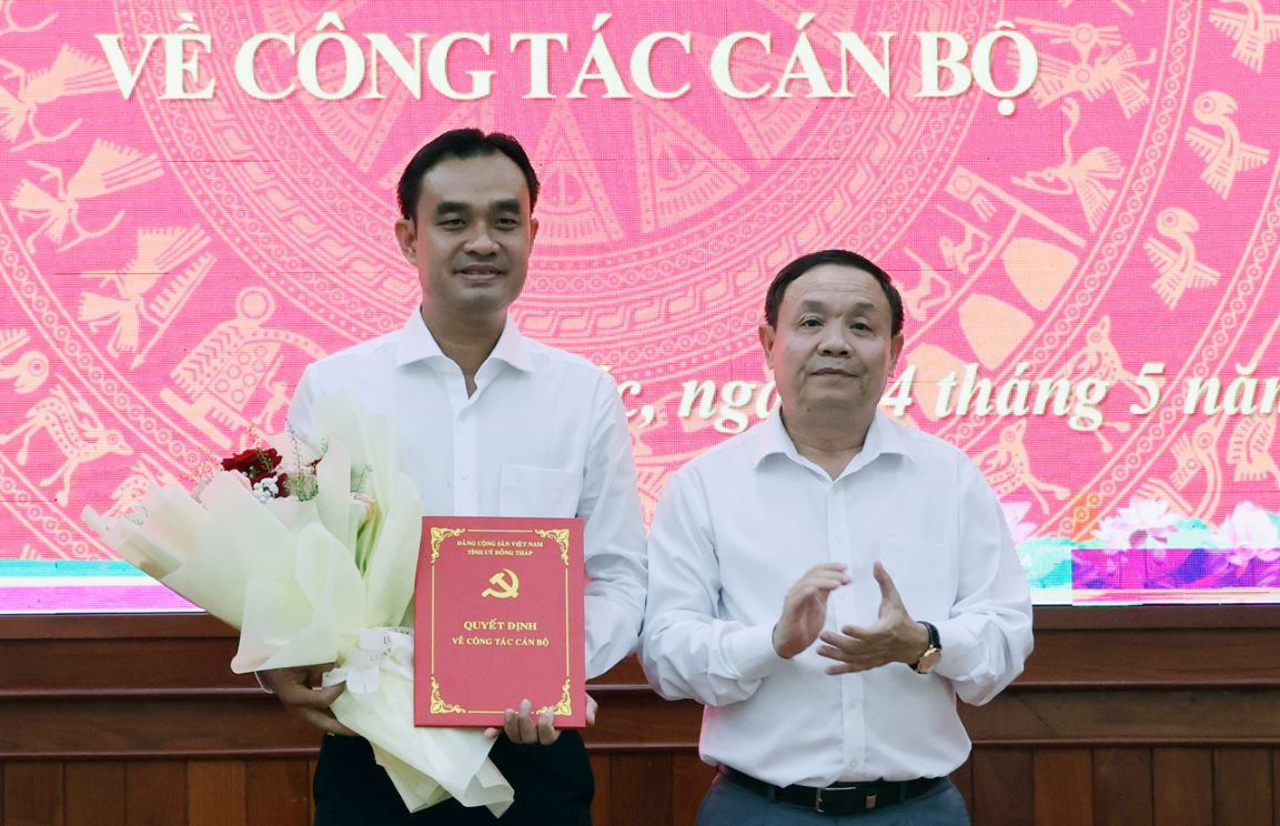 Điều động Giám đốc Sở Nội vụ tỉnh Đồng Tháp làm Bí thư phường Sa Đéc