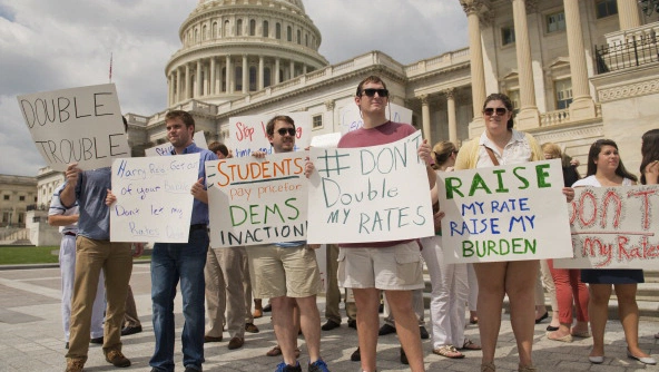 Democrats move to block Trump-era student loan caps