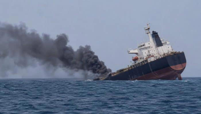 Mystery at sea: Indian ship sinks near Oman after suspected drone ...
