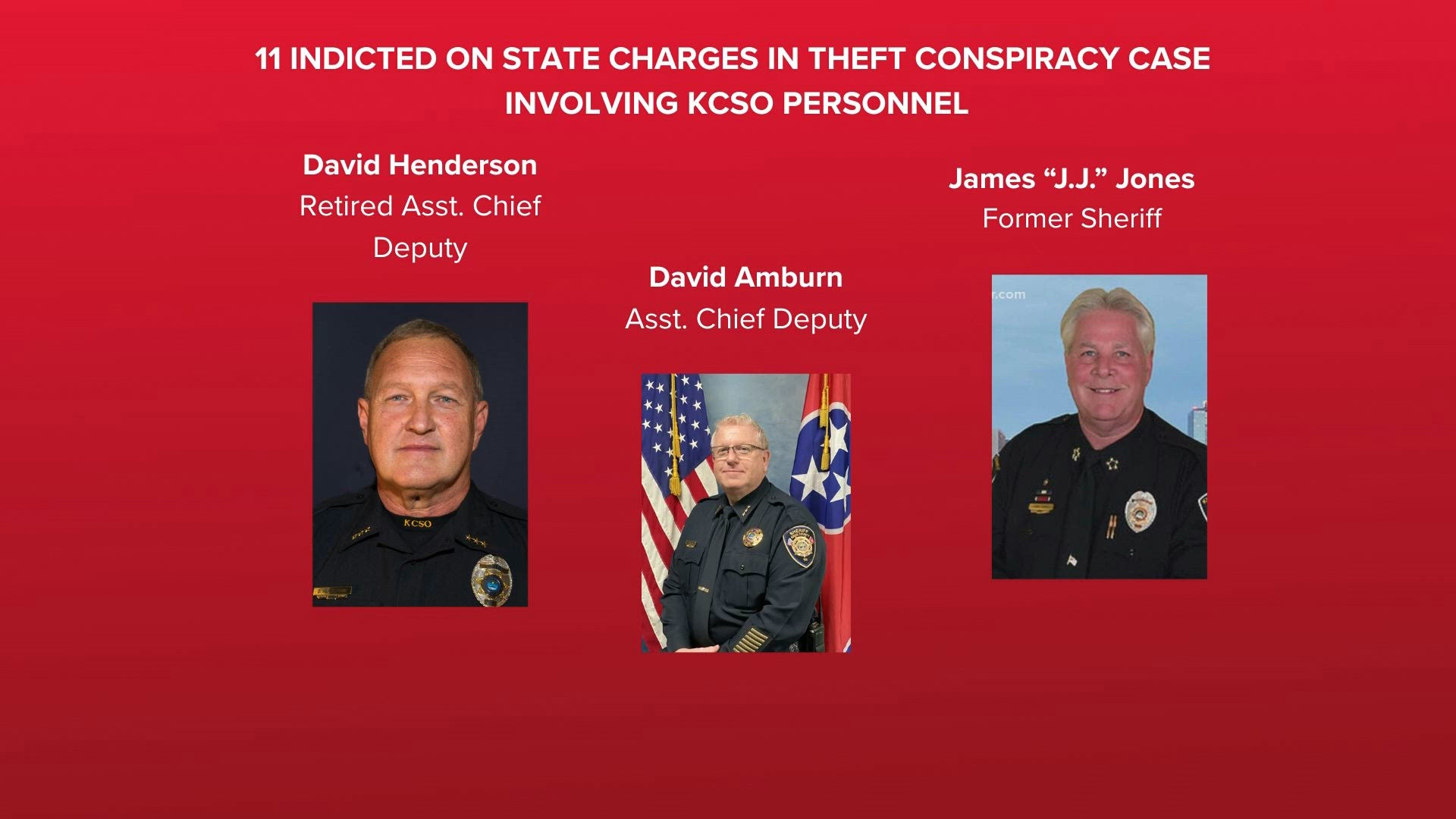 Former KCSO sheriff among 11 indicted in theft investigation
