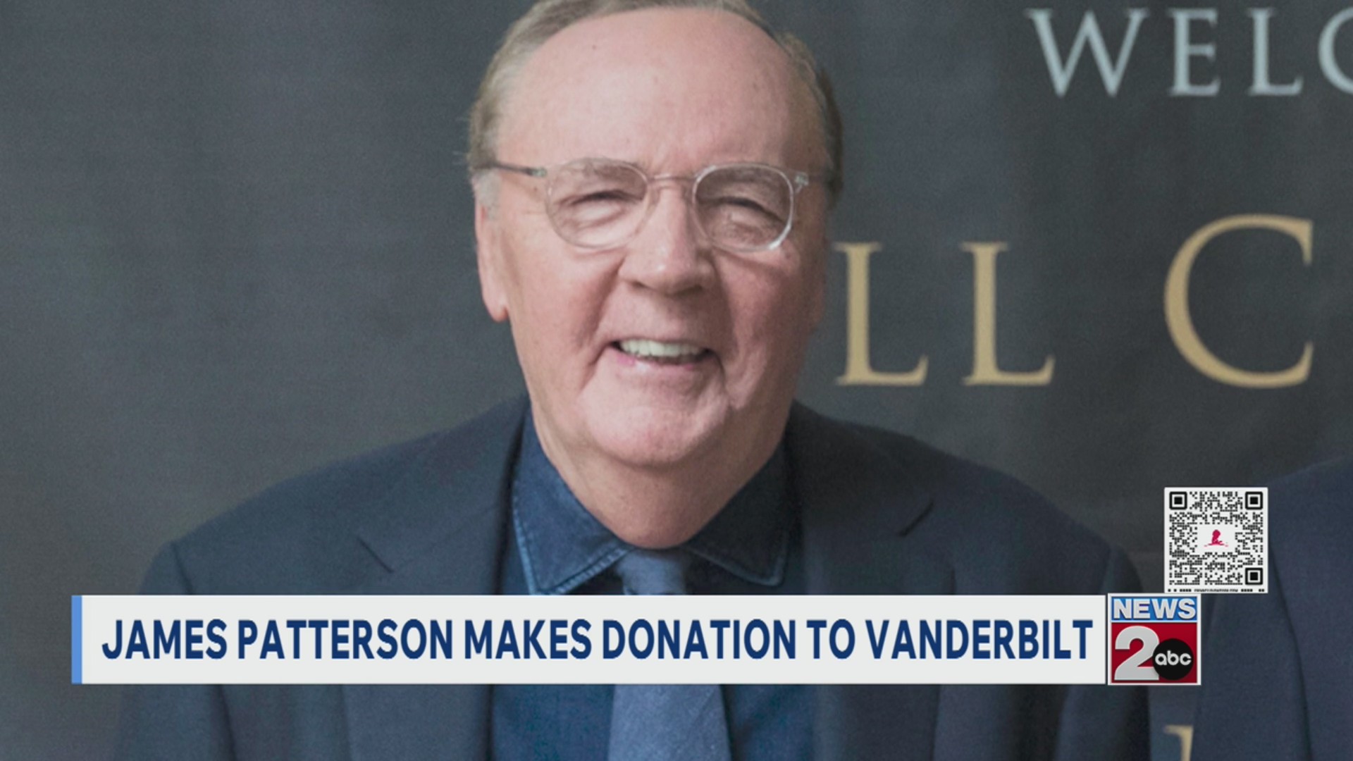 James Patterson makes donation to Vanderbilt University