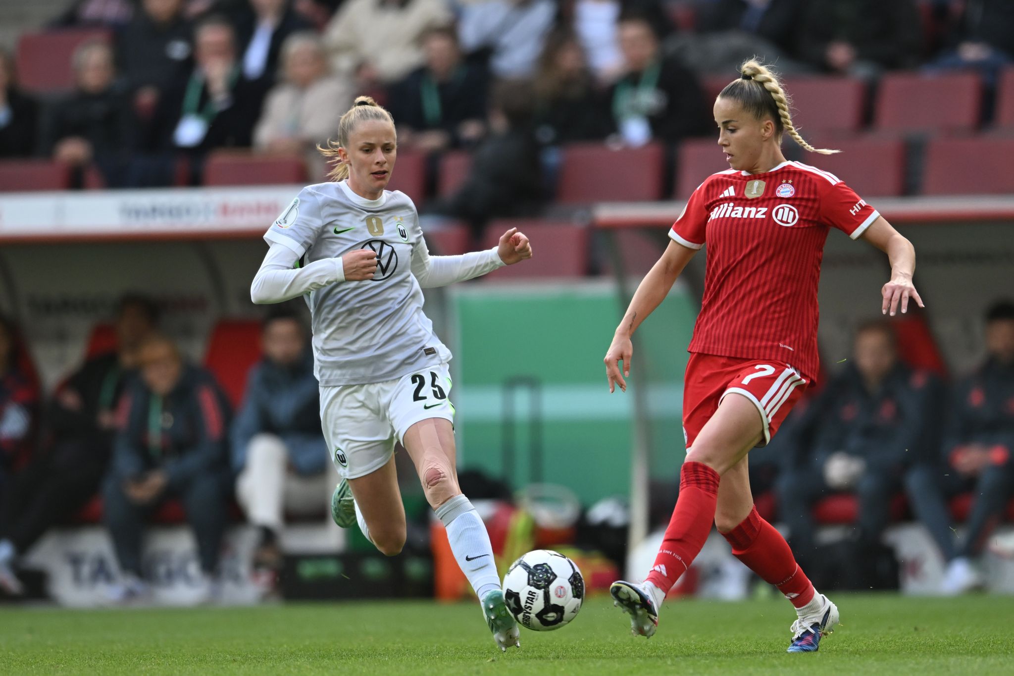 Bayern beat Wolfsburg in Popp's farewell to win women's German Cup