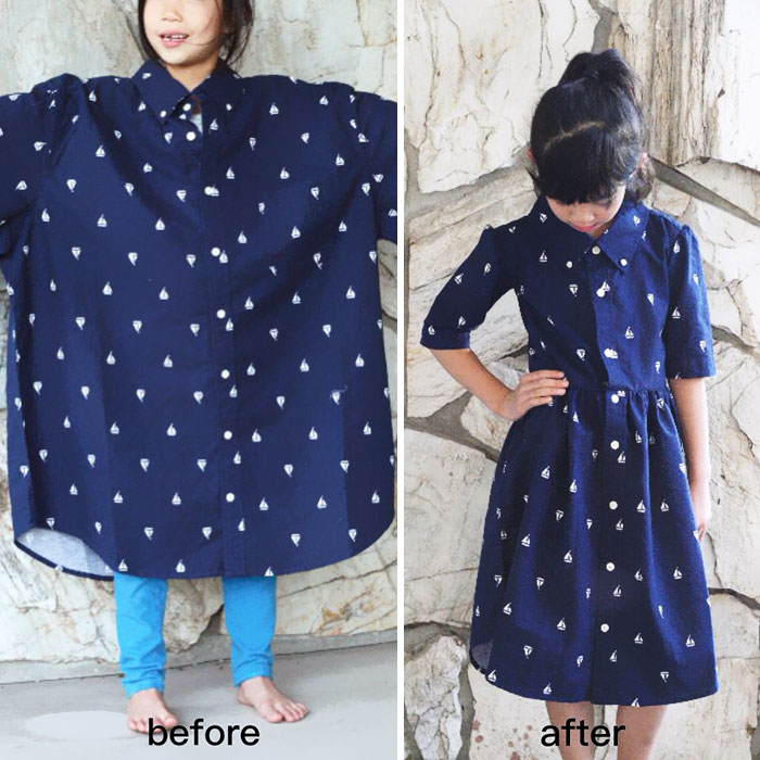 From Trash To Fashion Mom Transforms Clothing Into Stylish New Looks