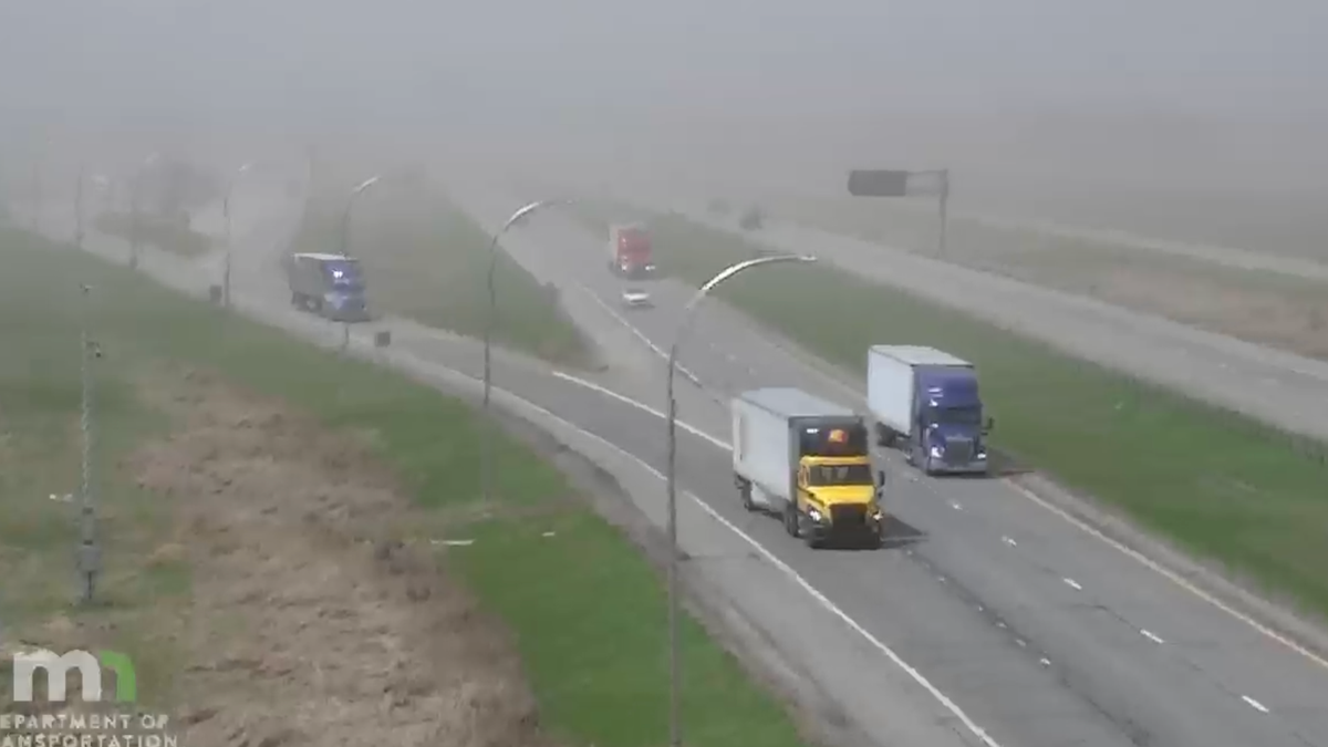 Warnings and advisories for blowing dust issued in Minnesota
