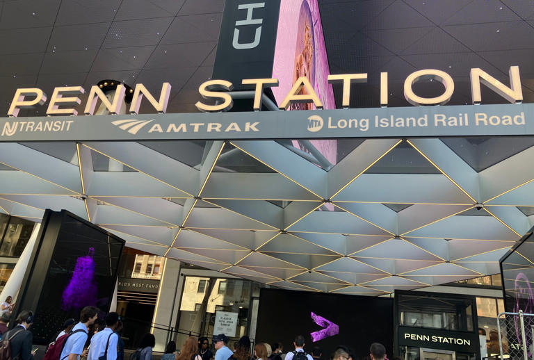 Fire at Penn Station has some NJ Transit trains being rerouted to Hoboken