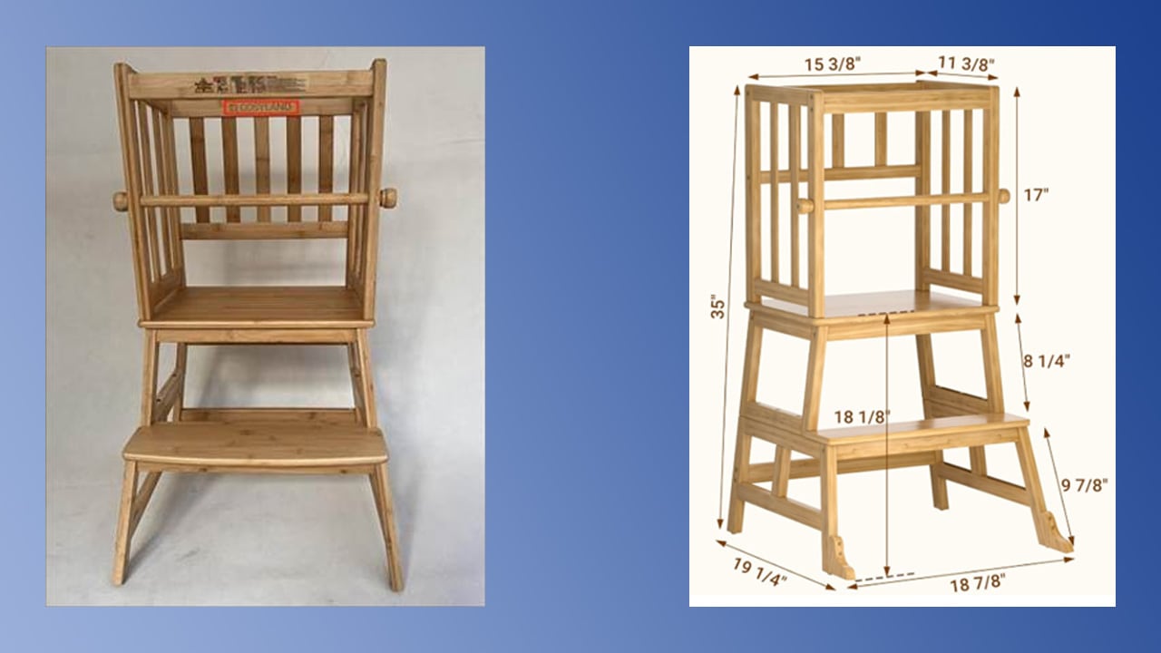 Recall alert: 125K children’s tower stools recalled