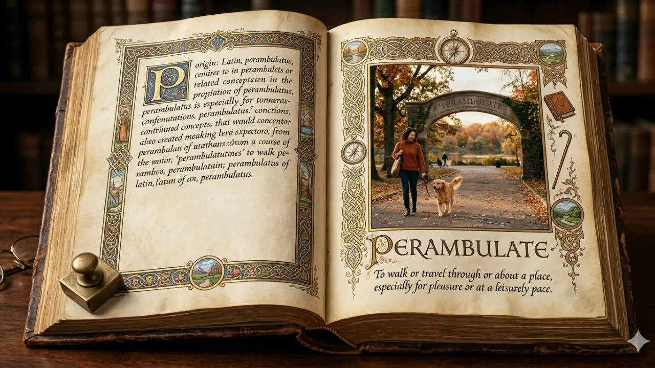 Word of the day: Perambulate