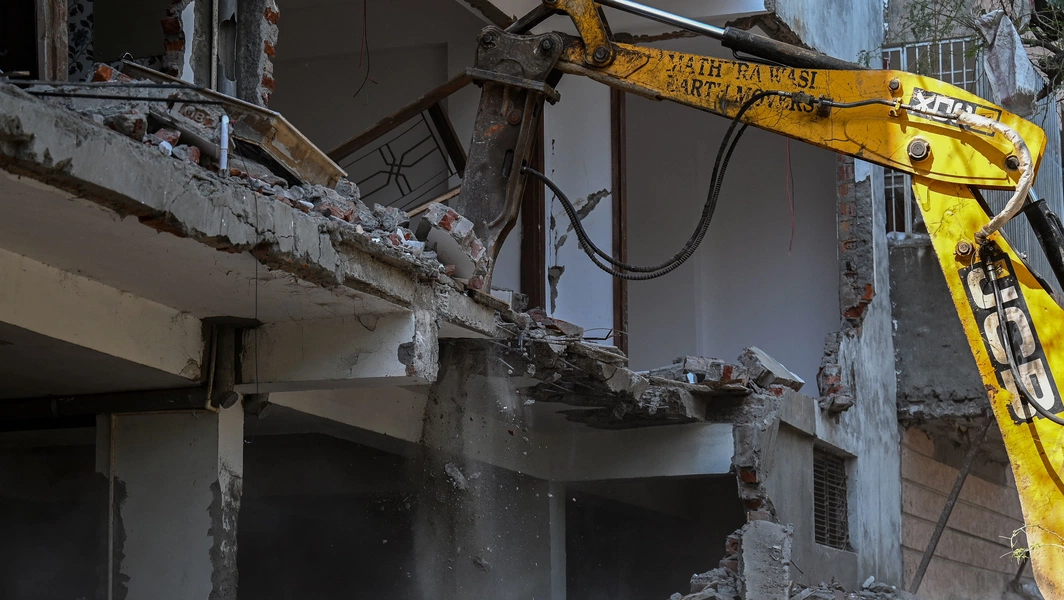 AIMIM corporator’s home razed after court declines stay