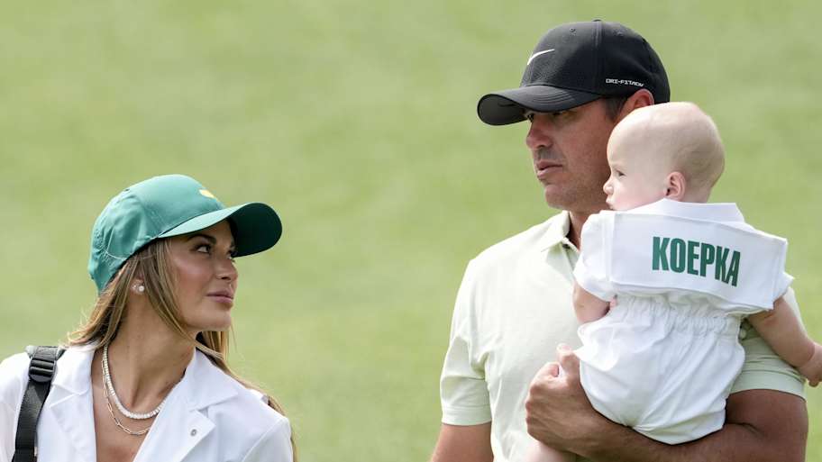 Brooks Koepka's wife Jena Sims flaunts green 'Barbie' outfit during PGA ...