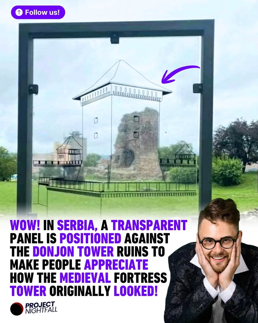 Crumbling ruins vanish! Serbia's revolutionary panels let you see the ...