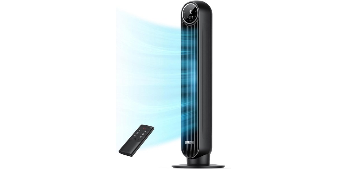 Quiet tower fans to cool down your space for summer