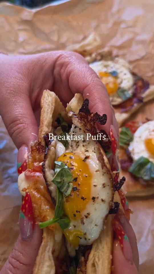Crispy Blackstone breakfast made with fresh eggs