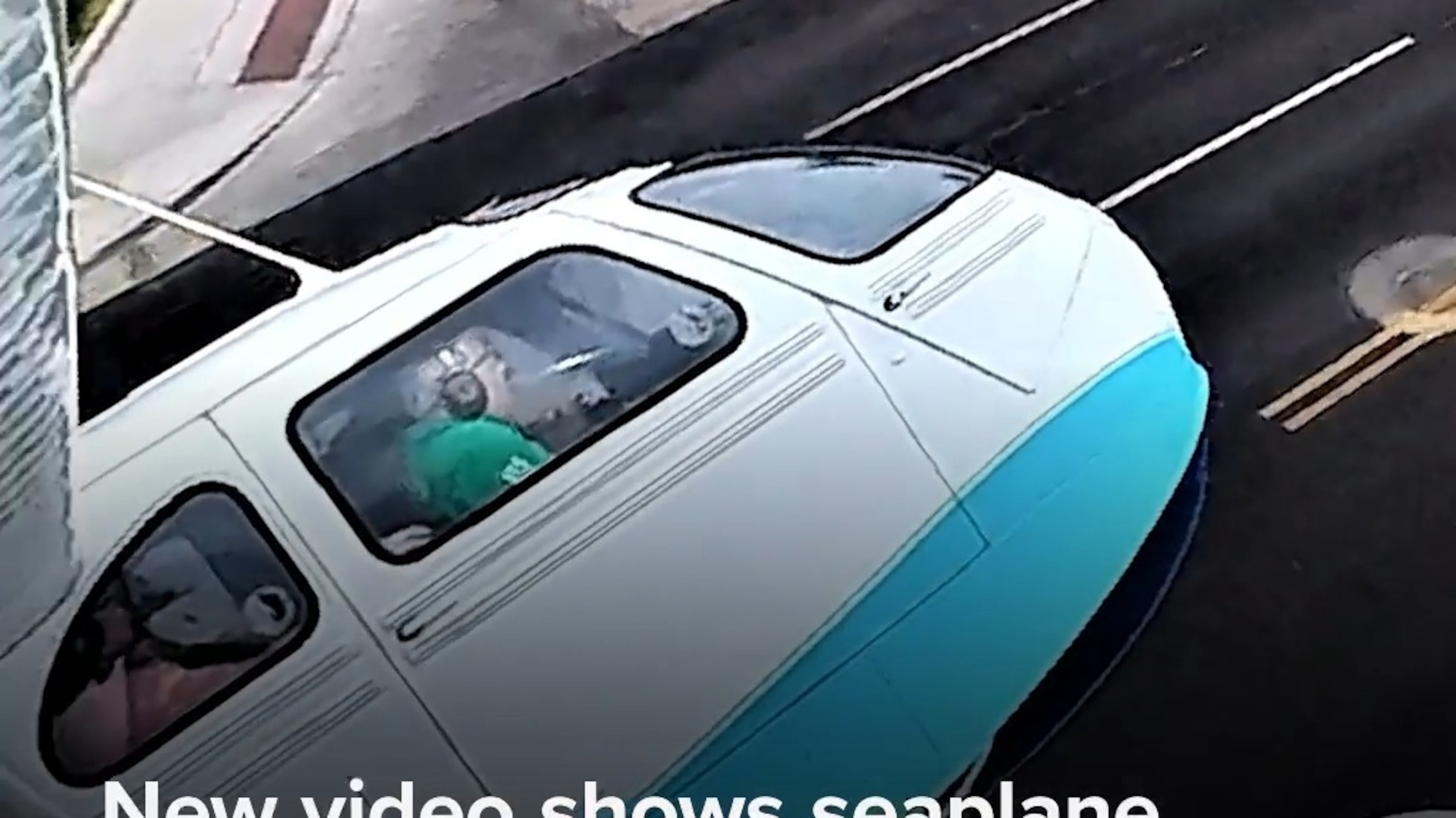 New video shows seaplane make emergency landing on Arizona street