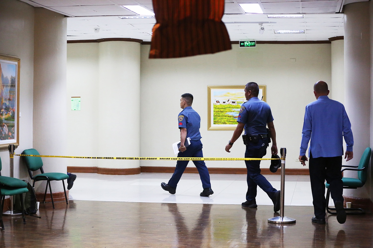 Palace: Senate security chief triggered shooting