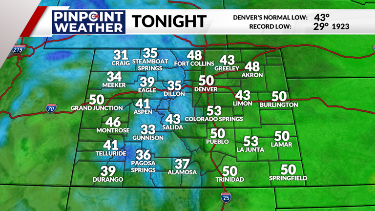 Denver weather: Warm through the weekend with increasing rain chances