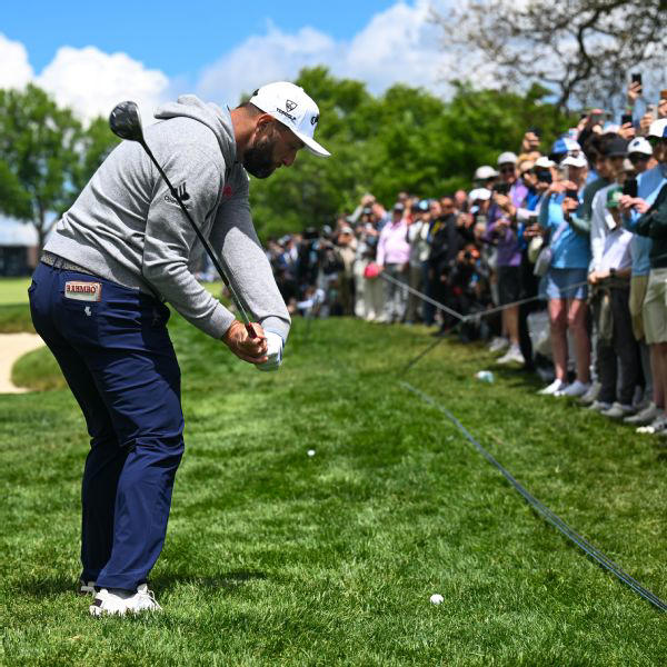 Jon Rahm apologizes as divot from angry swing hits volunteer