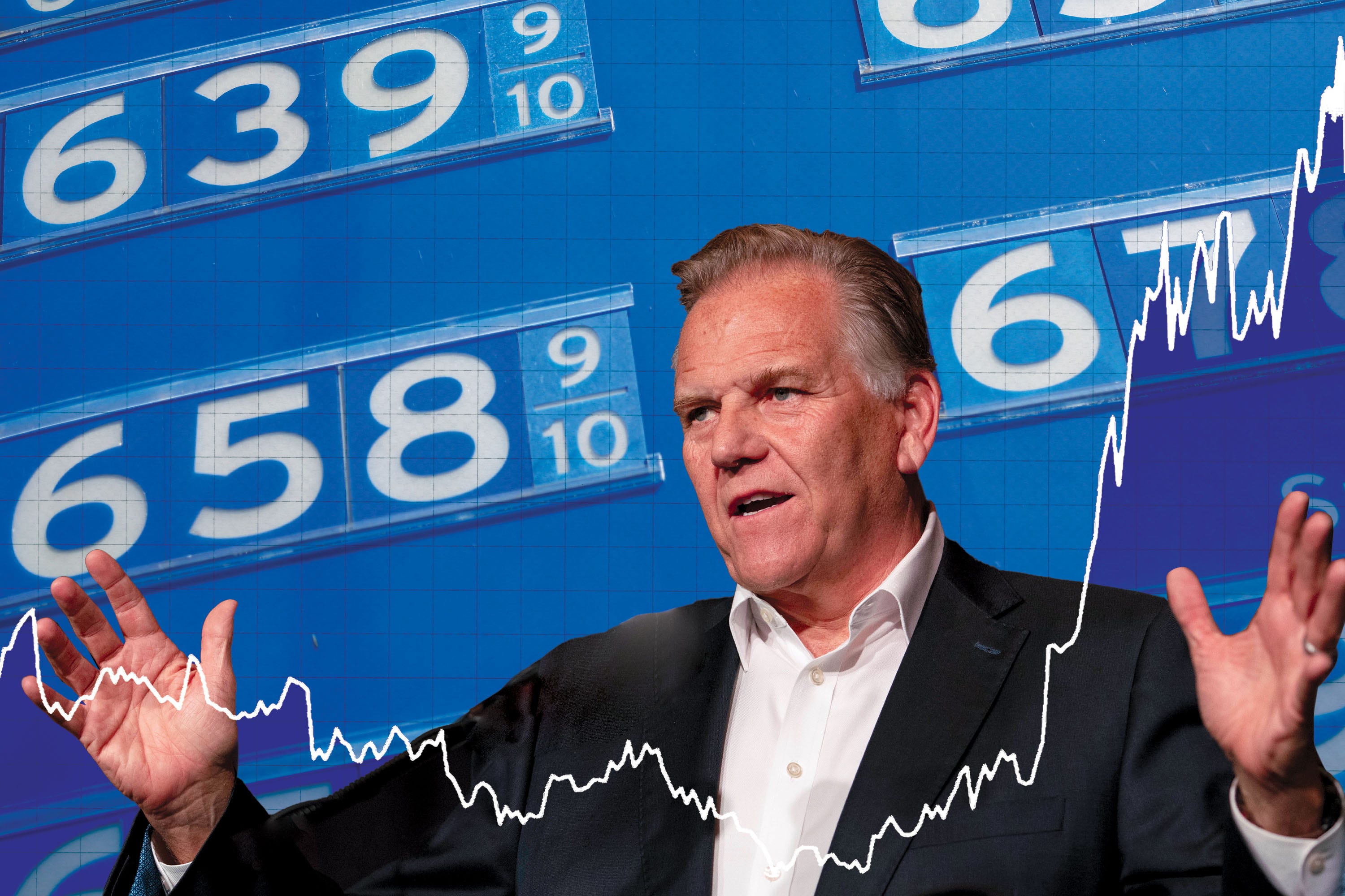 As gas prices go up, Senate GOP candidates pipe down