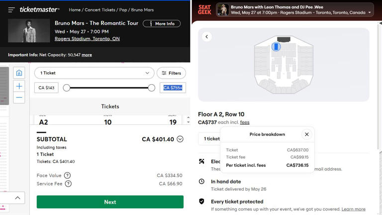 Ontario starts crackdown on ticket resale above face value