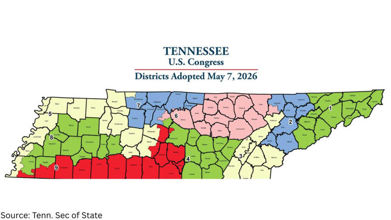 Judges dismiss Tennessee NAACP lawsuit challenging new congressional ...