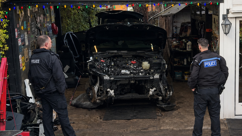 I hunted down the chop shop behind stolen cars