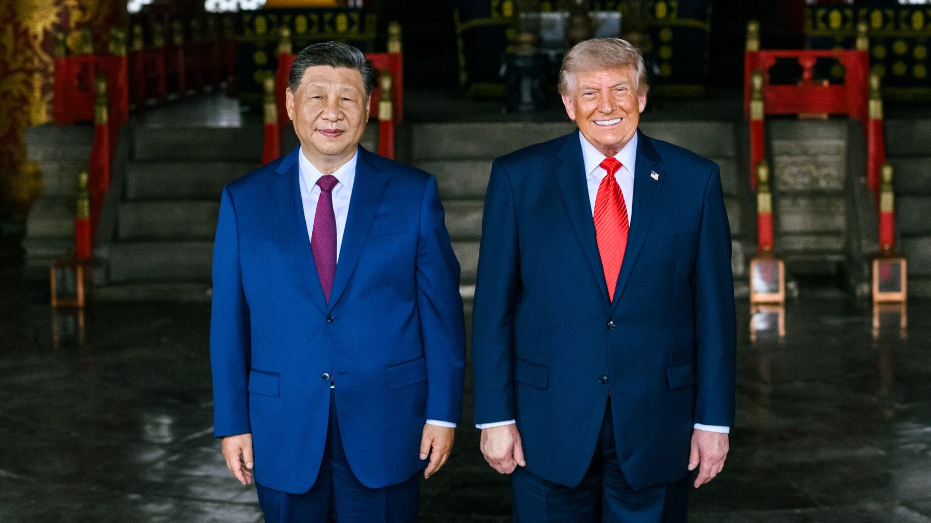 Trump, 79, plasters swollen hand in makeup for Coast Guard grads