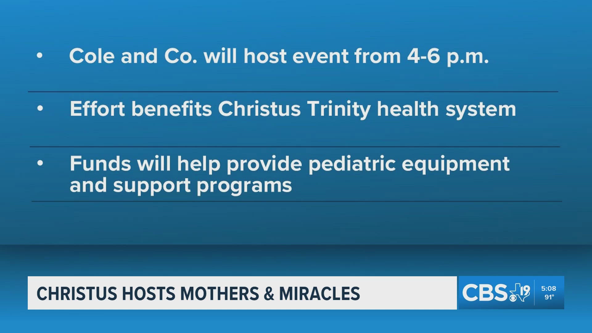 Event in Tyler raises funds for Children’s Miracle Network