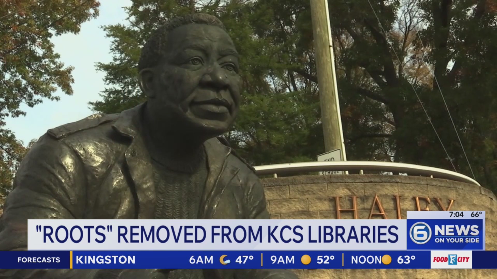 Alex Haley’s “Roots” to be removed from Knox County Schools libraries