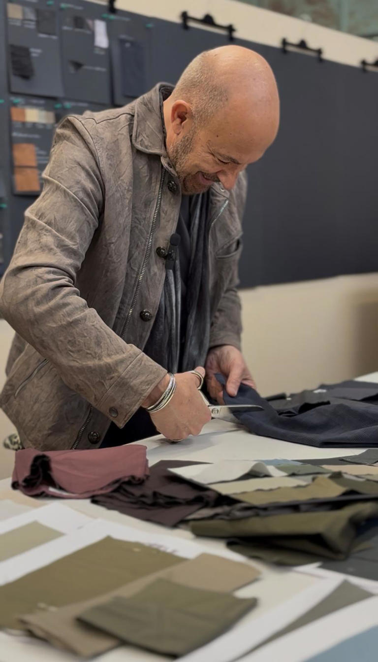 Exclusive: After Under Armour exit, John Varvatos now creating fabrics