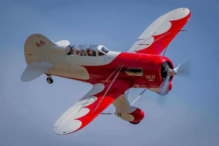 Mid America Flight Museum's Gee Bee QED II flies!