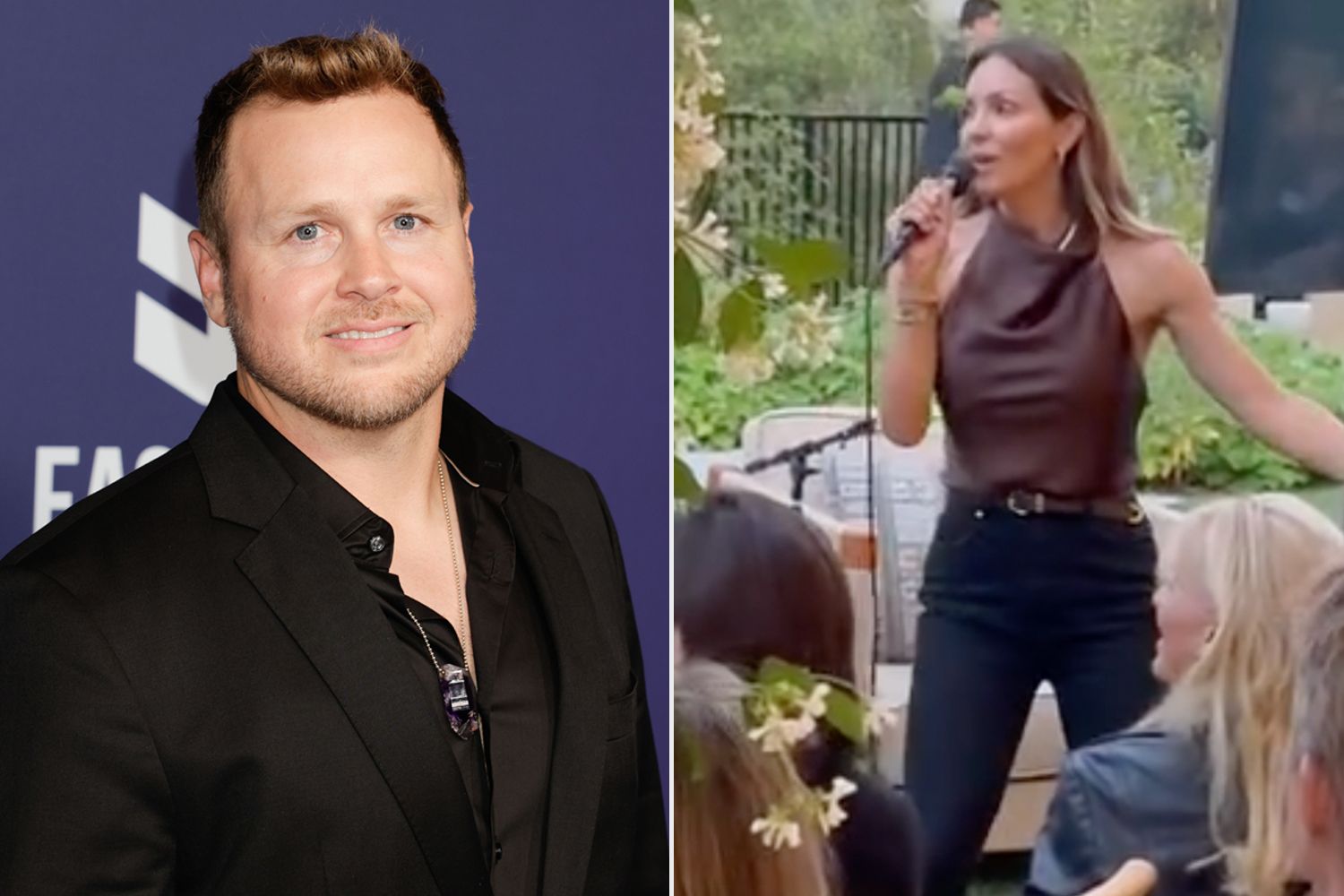 Katharine McPhee serenades Spencer Pratt at lavish fundraiser for his ...