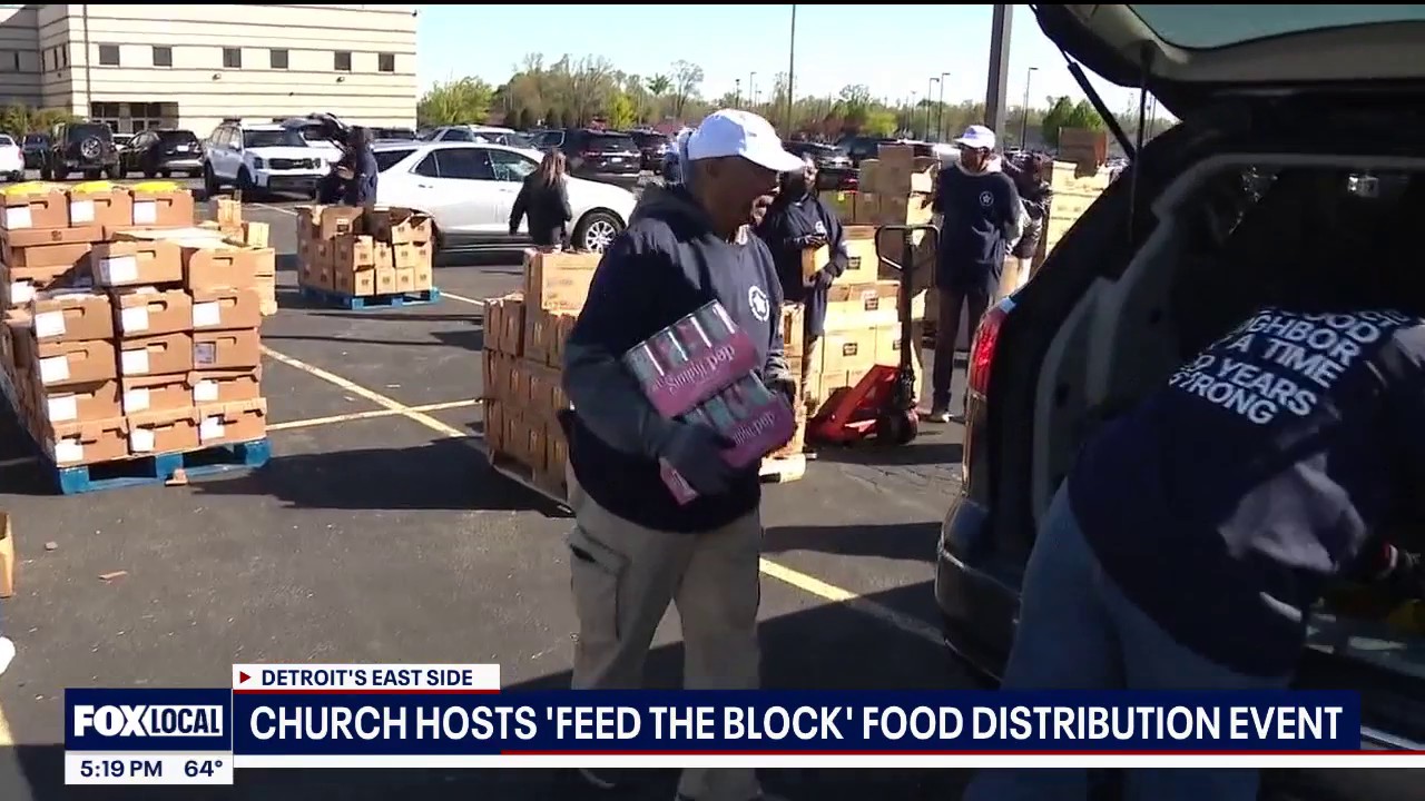 Second Ebenezer Church hosts 'Feed the Block'