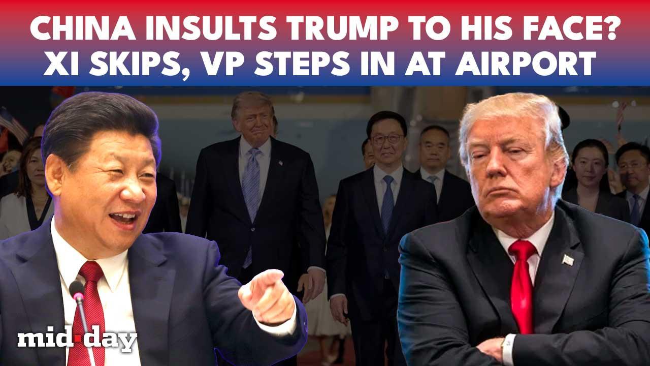 Trump in China humbled on cam, controversy erupts after Xi Jinping ...