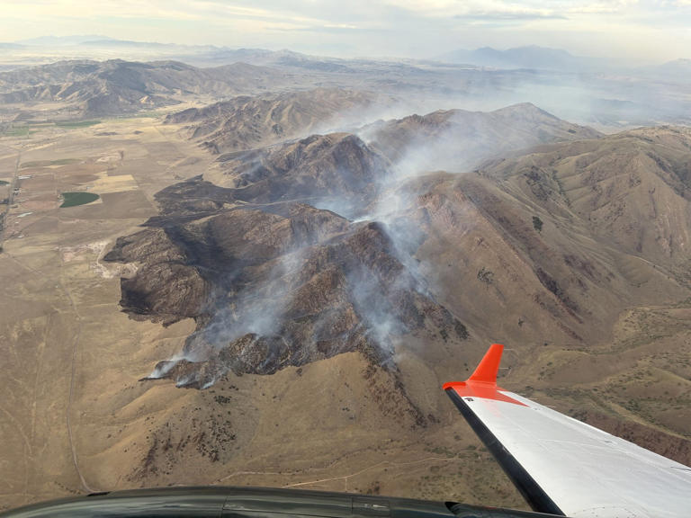 The latest on fires burning across Utah