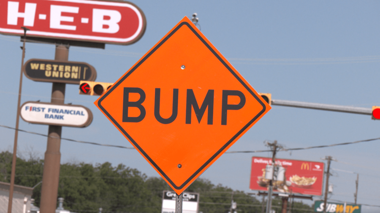 City of Abilene responds to concerns over South 14th road bump
