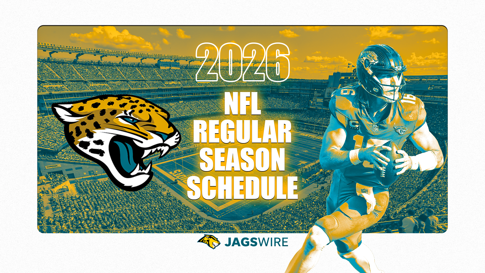 Jacksonville Jaguars complete 2026 NFL schedule: Dates, times, opponents