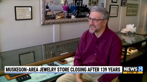 Muskegon-area jewelry store closing after 139 years