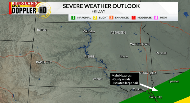 Storm Center PM update: Chances for severe weather return for weekend