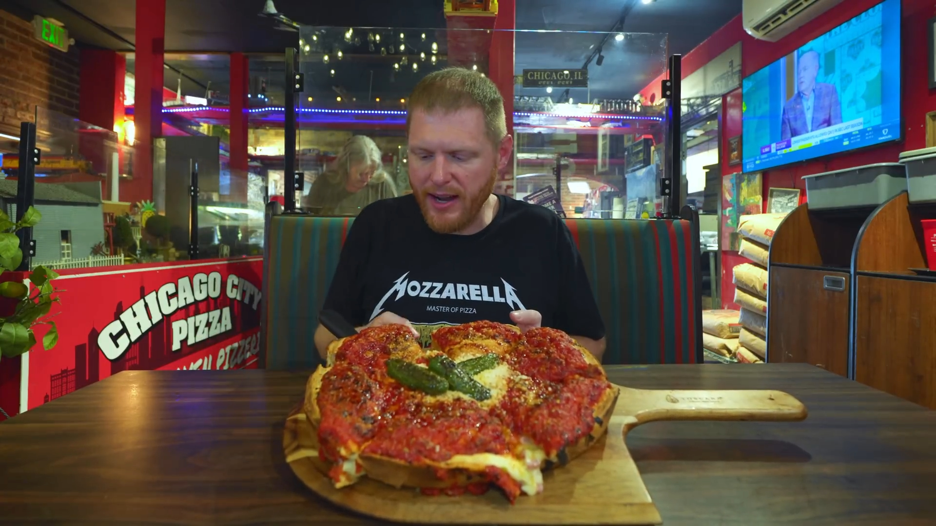 Attempting the 'impossible' Crusade pizza challenge