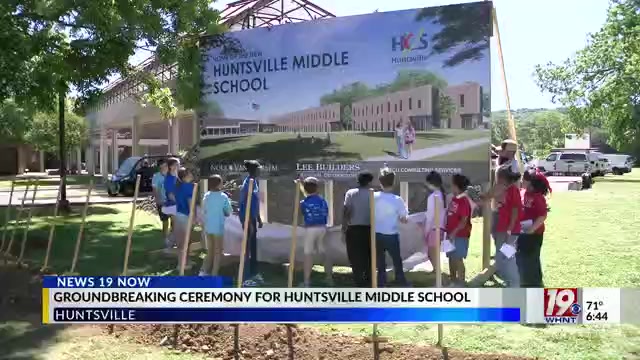 Ground broken on new Huntsville middle school | May 14, 2026 | News 19 ...
