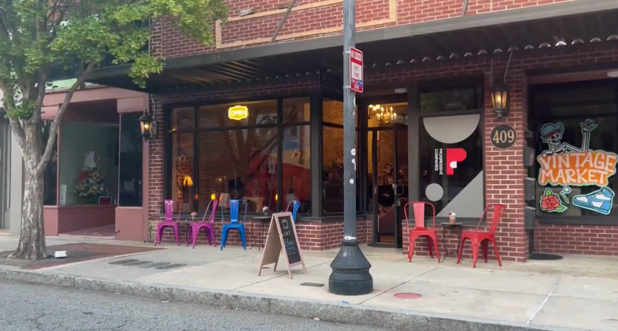 New cafe in Greenville blends books, art, and community