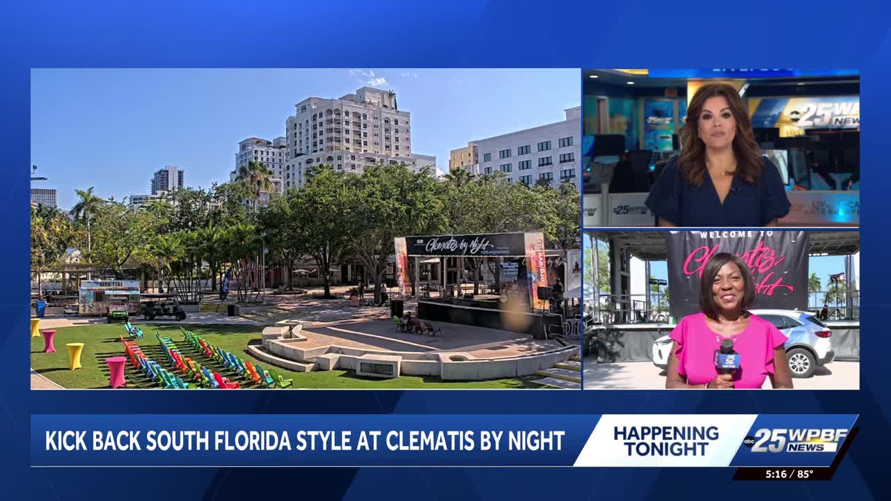 Clematis by Night concert set to begin in downtown West Palm Beach