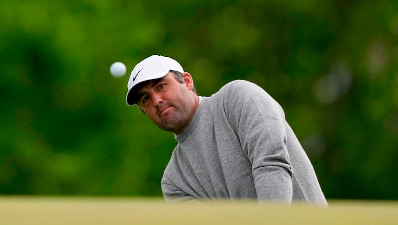 PGA Championship: Scottie Scheffler, 6 others share first-round lead at ...