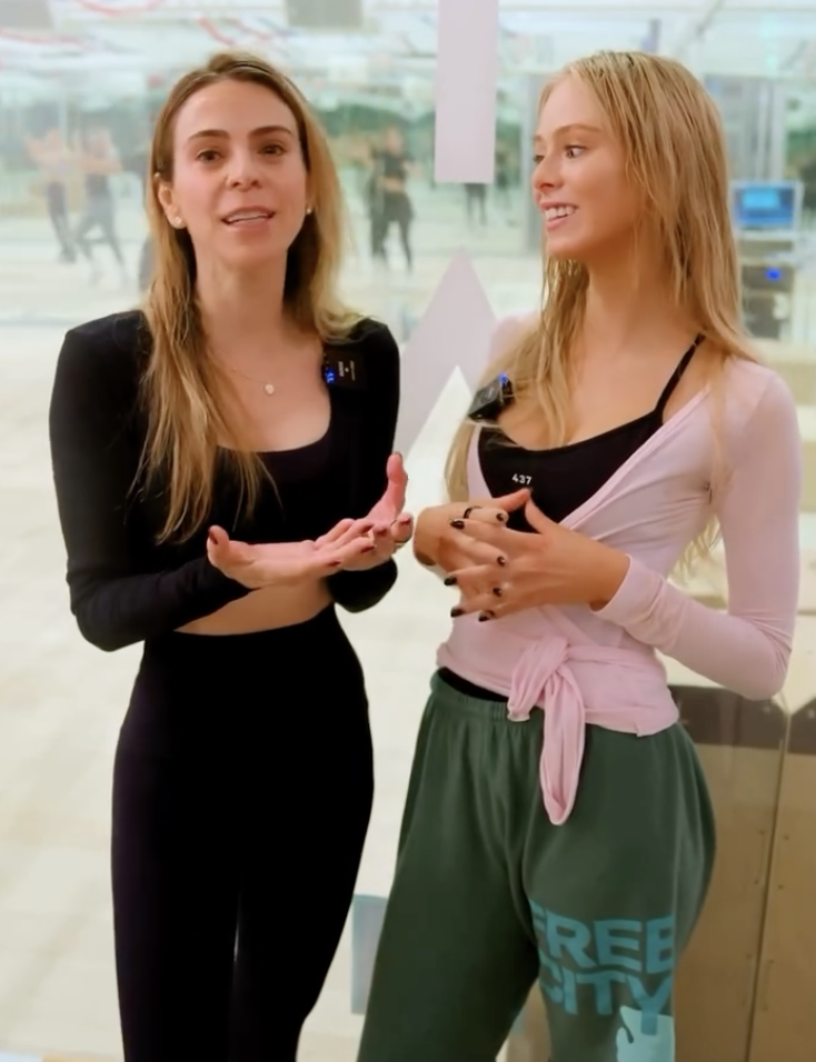 Loreto Peralta y su mamá, Greta Jacobson, tienen un workout favorito y ...