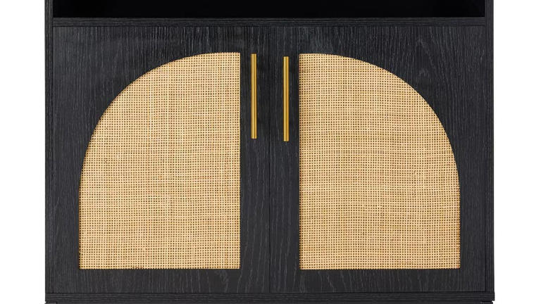 Target's $272 arched rattan cabinet is only $101