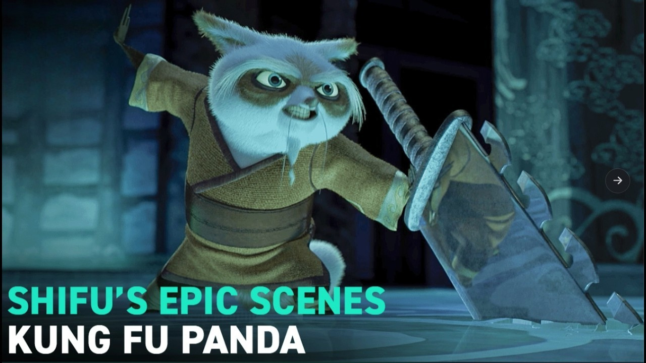Master Shifu’s Majestistic Moments Kung Fu Panda