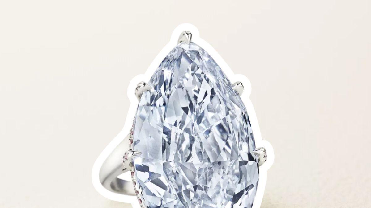 Christie's Nueva York subastará 'Azure Blue', el diamante azul más ...
